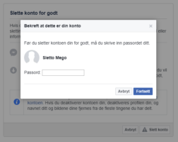 Slik sletter du deg fra Facebook - Slettmeg.no