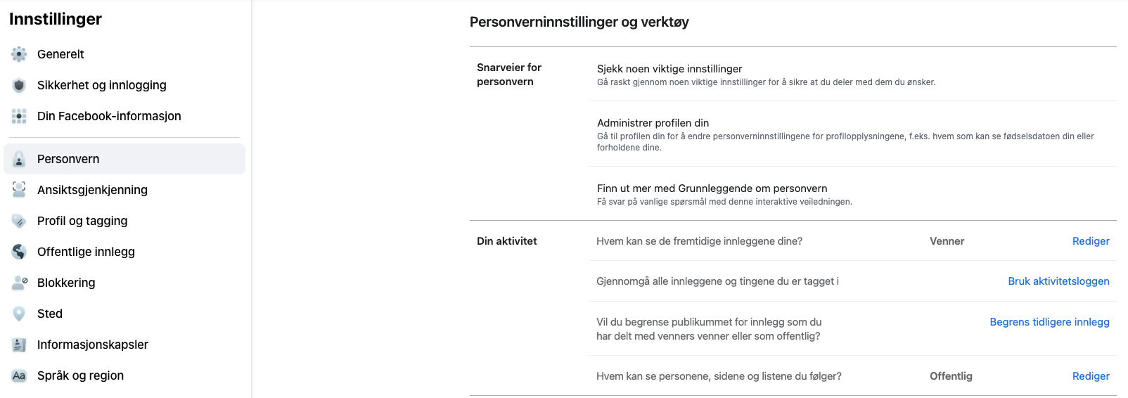 Slik begrenser du innsyn til profilen din på Facebook - Slettmeg.no